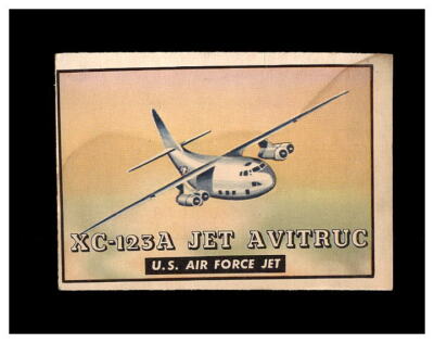 1952 Topps Wings #127 XC-123A Avitruc U.S. AIR FORCE JET | eBay