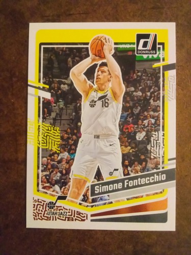Simone Fontecchio 143 Donruss 2023-25 NBA Basketball Card | eBay