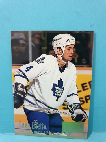 Dave Ellett🏆1994-5 Fleer Ultra #213 LEAFS NHL Hockey Card🏆FREE POST ...