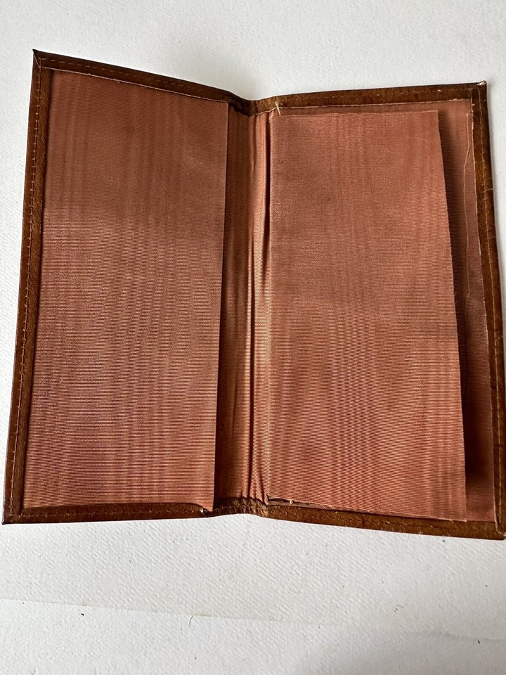 vintage leather billfold | eBay