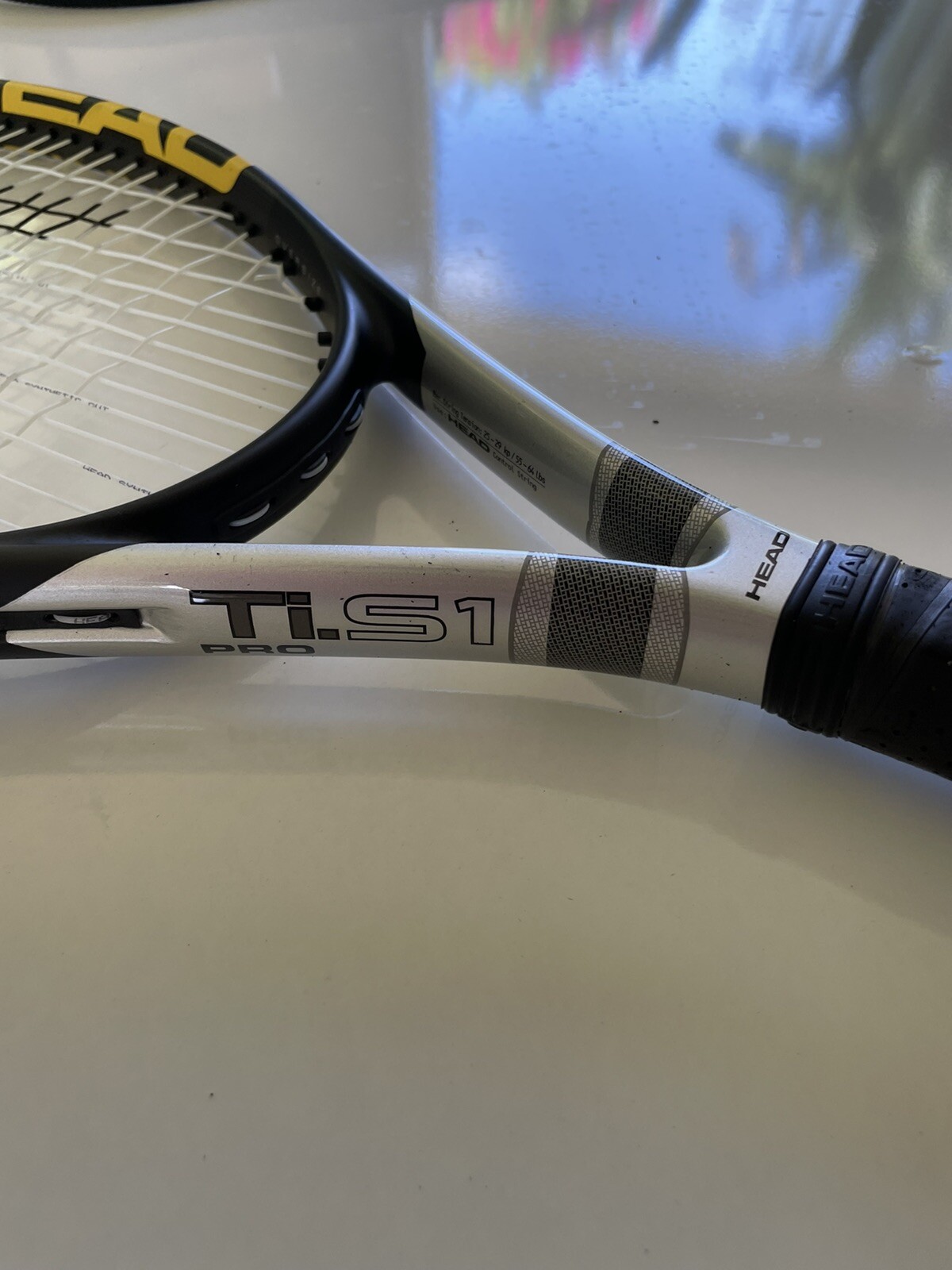 HEAD Ti.S1 Pro Titanium Tennis Racquet and HEAD Lightweight Bag | eBay