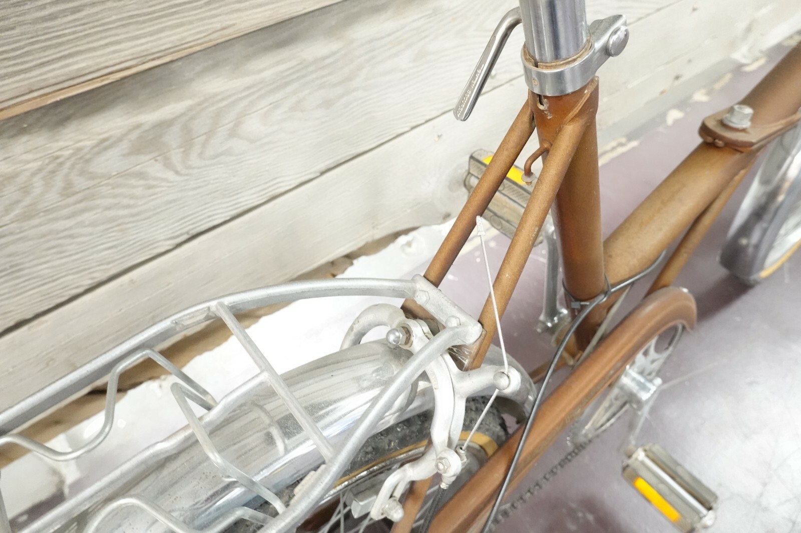 Raleigh Folder 20 Inch Folding Bicycle Brown and Chrome 3 speed Made In ...