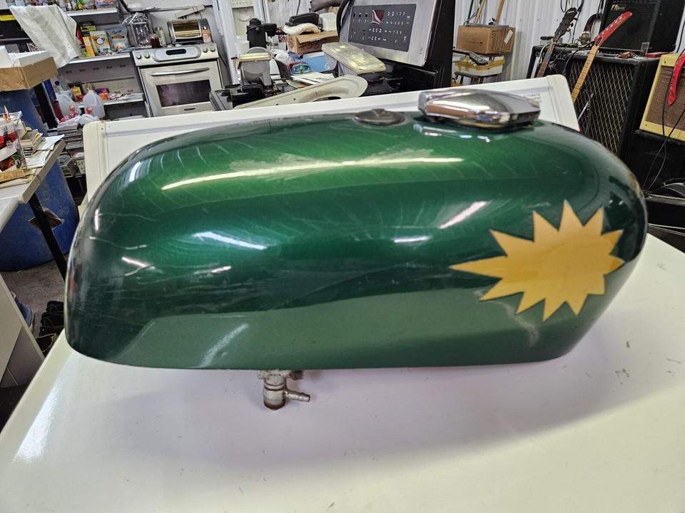 BSA Spitfire Hornet Fiberglass Racing Gas Tank w/ Gas Cap | Vintage OEM