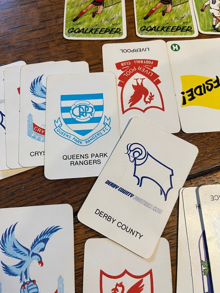 Vintage Kentalong Football Card Game Boxed Complete Deck + Rules Rare ...