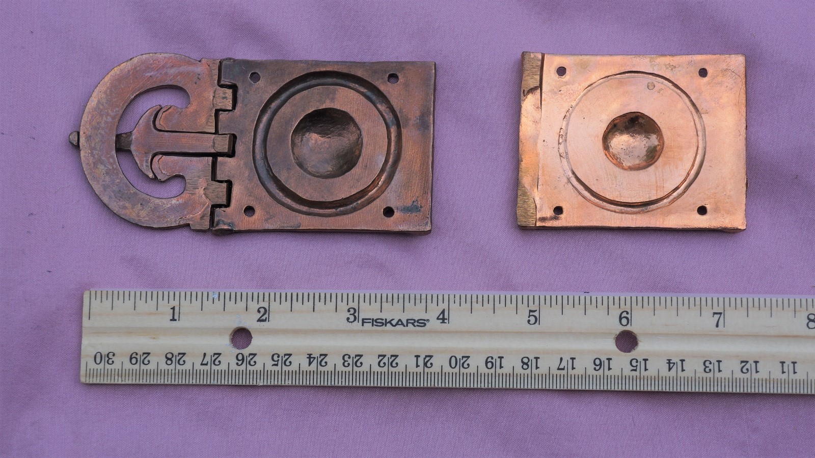 Roman legionary bronze groin belt Cingulum Balteus belt buckle and belt ...