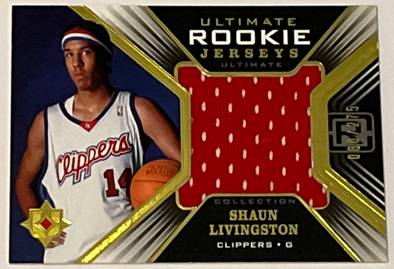 2004-05 Ultimate Collection Jerseys /275 Shaun Livingston #URJ-SL ...