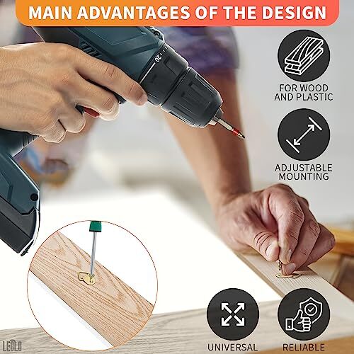 D-Ring Triangle Hooks for Hanging Picture - 100Pcs Small Decorative ...