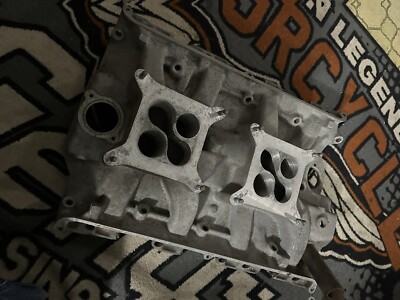 Ford Dual Quad 427 factory 2x4 aluminum intake manifold | eBay