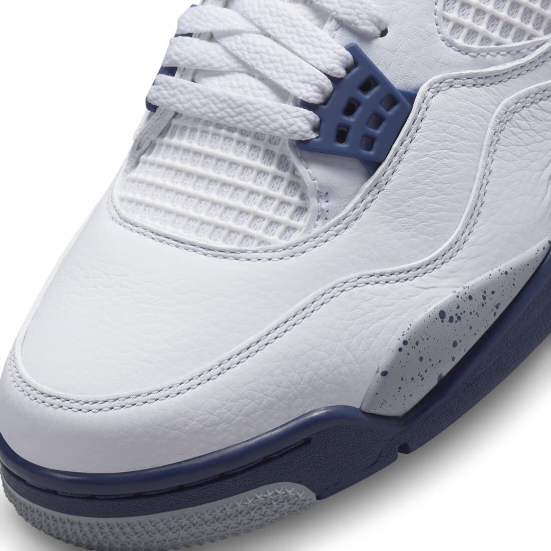 AIR JORDAN MENS RETRO 4 MIDNIGHT NAVY CEMENT DH6927-140 NEW ALL SIZES ...