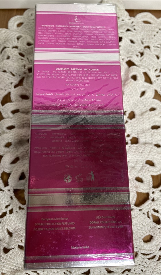 Dorall collection PINK CHILL Perfume Spray For Women 3.3fl.oz | eBay