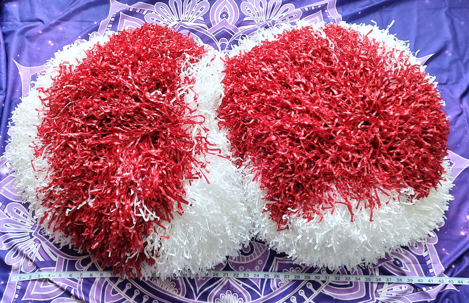 Extra Large Vintage Cheerleader Pom Poms - Superpoms - I'll make a set ...