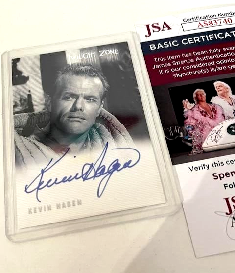 2004 Rittenhouse A-94 Trading Card Signed KEVIN HAGEN Twilight Zone S1 ...
