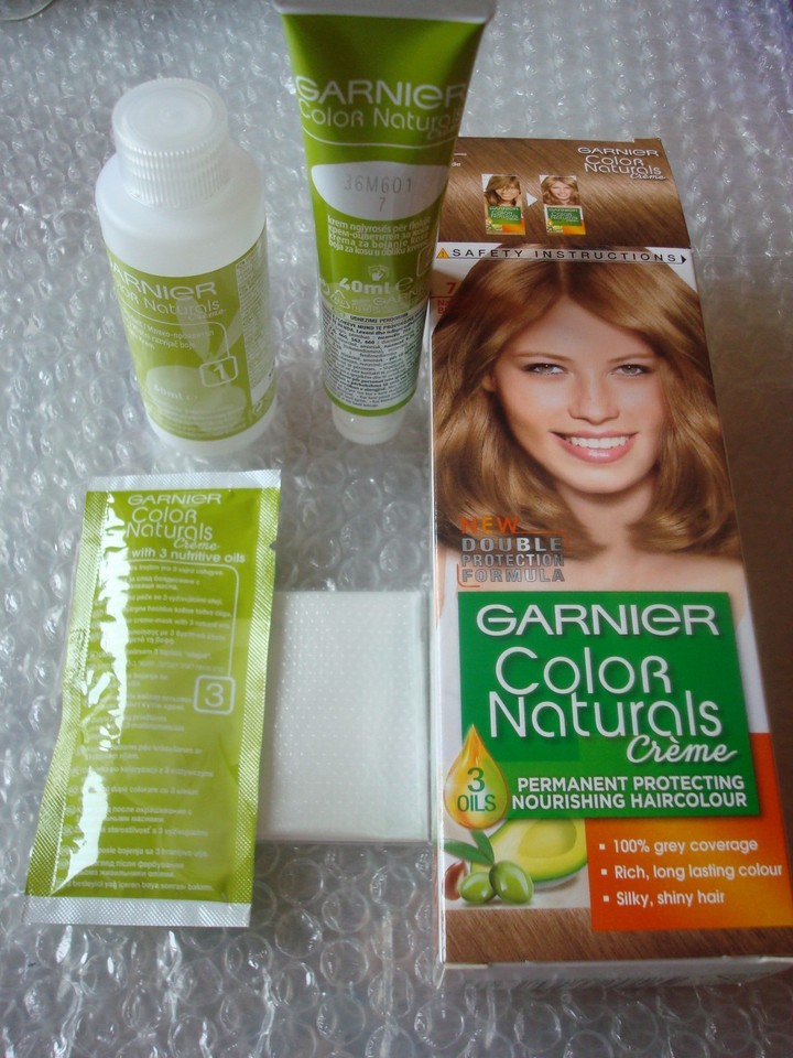 GARNIER Color Naturals New double protection formula Hair color creme ...