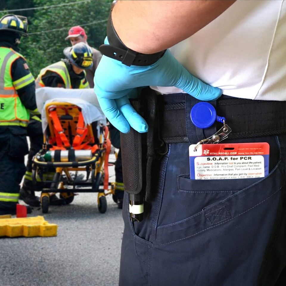 EMT Dual Pocket Guide - The Ultimate Reference Card System for First ...