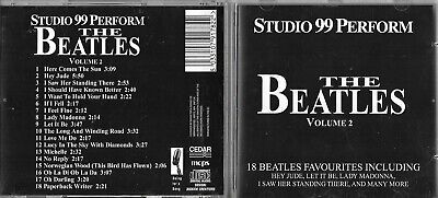 CD 18 TITRES STUDIO 99 PERFORM THE BEATLES VOLUME 2 DE 2006 | eBay