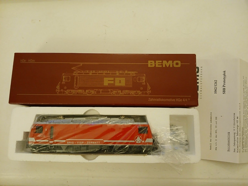 Bemo Hom / Loco BVZ HGe 4/4 "Ehc visp" ref 1262 /514 | eBay