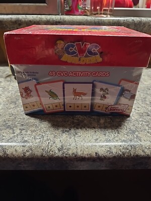Junior Learning CVC Builders Activity Cards Set of 48 Factory Sealed | eBay