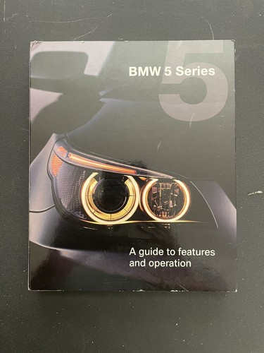 BMW 5 Series DVD/CD ROM-AGuide To Features And Operation | eBay