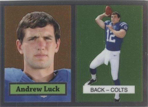 2012 Topps Chrome - 1957 Design #1 Andrew Luck (RC) for sale online | eBay