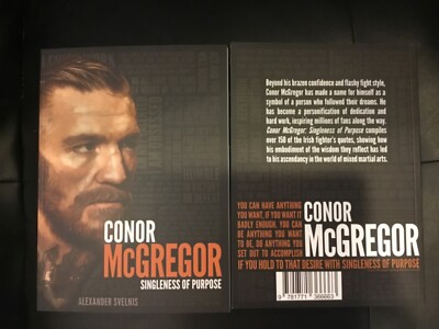 Conor McGregor: Singleness of Purpose Paperback NEW Book | eBay