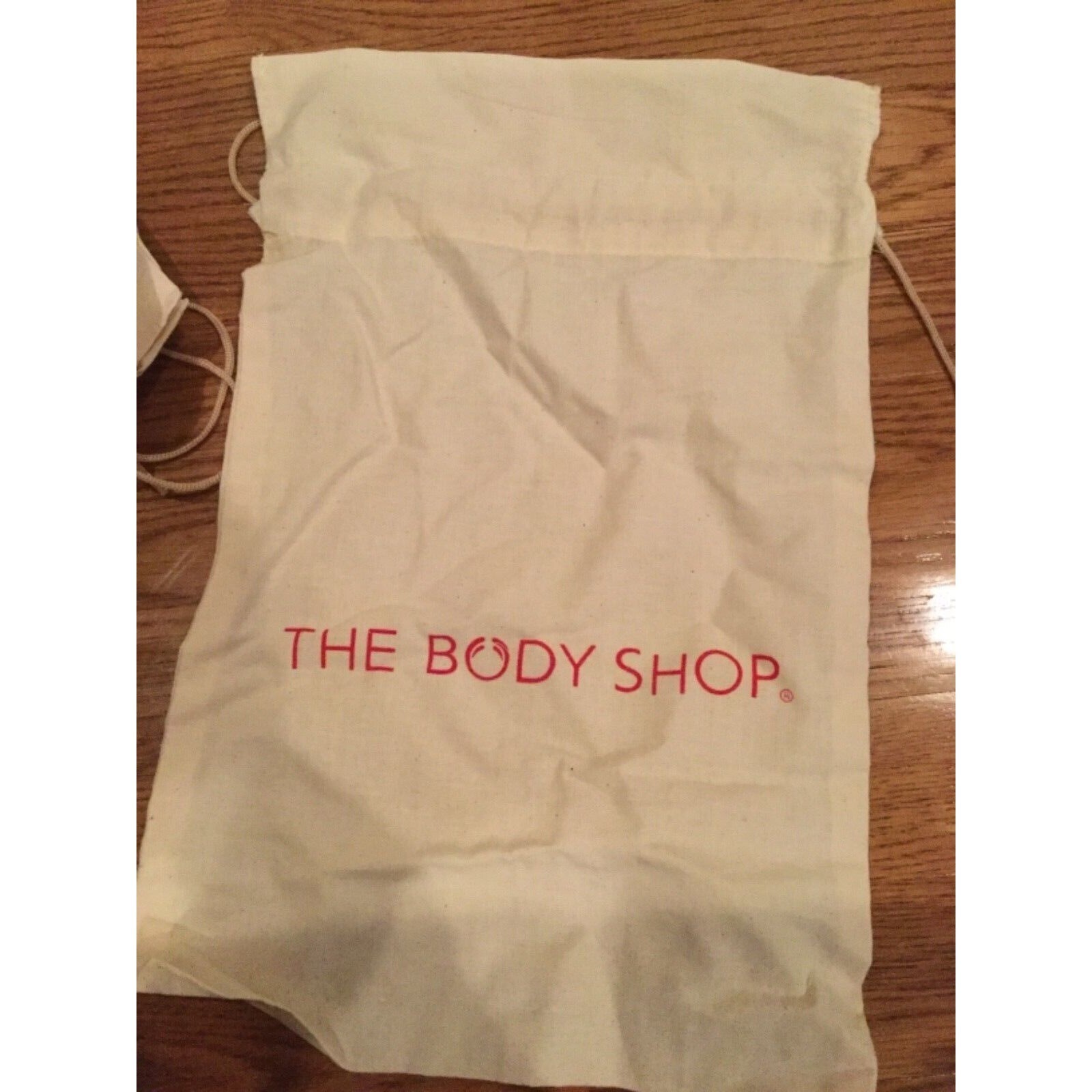 NIP The body shop cotton bag for travel or make up organizing | eBay