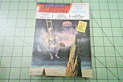 WORLDS OF TOMORROW 4 / 1963 ISSUE # 1 SF PULP DIGEST MAGAZINE | eBay