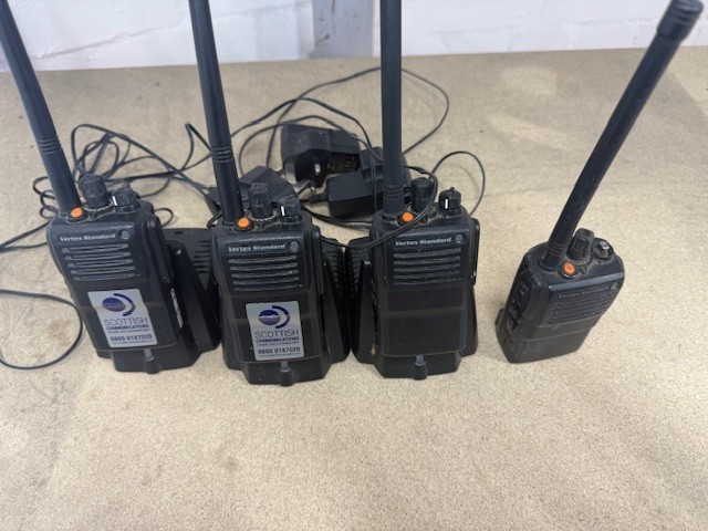 Hytera Job Lot Two Way Radios. Mixture of TC-610 + PD405 + Vertex. With ...