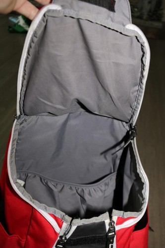 NIKE HOOPS ELITE QUAD ZIP 56323 ADULT BACKPACK BASKETBALL BAG RED BLACK ...