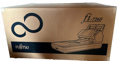 Fujitsu PA03670-B555 fi-7260 Color Duplex Document Flatbed Scanner new ...
