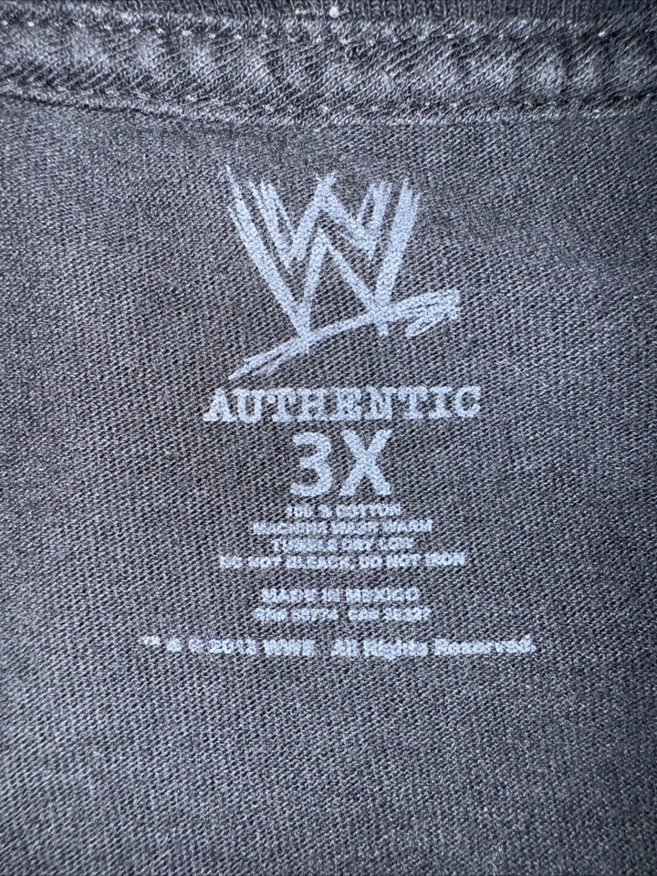 WWE Men’s Size 3XL Shirt Black NWO New World Order Graphic Wrestling ...