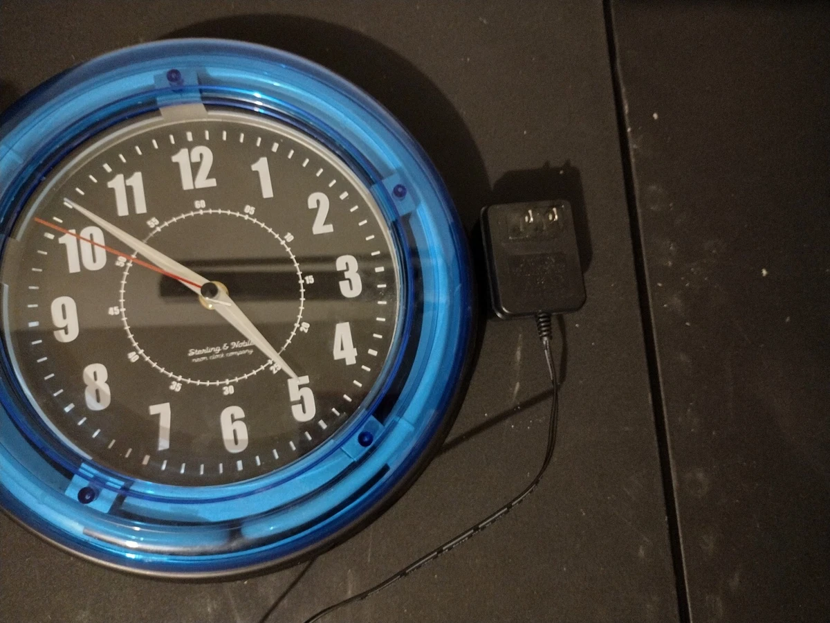 Neon Clocks Ebay