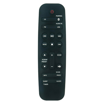 BTM2310 Replaced Remote Control for Philips Stereo System TAM4205/37 ...