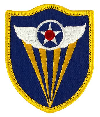 4th Fourth Air Force Patch (124) 2 1/2" x 3" Embroidered Patch 16732 | eBay
