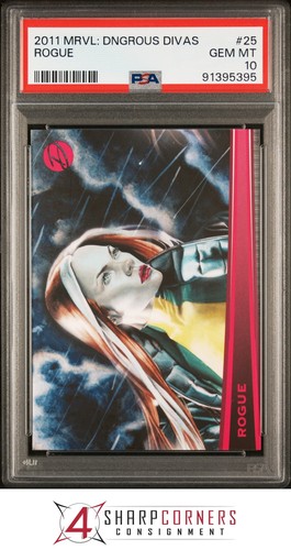 2011 MARVEL: DANGEROUS DIVAS #25 ROGUE POP 4 PSA 10 N3972258-395 | eBay