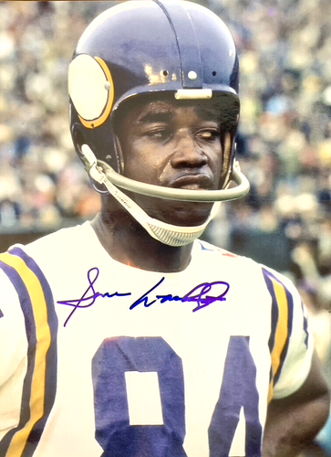 GENE WASHINGTON MINNESOTA VIKINGS signed 8x10 #2 W/COA | eBay