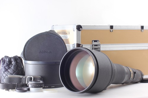 [MINT in Trunk w/ 1.4x TC-16B] Nikon Ai-s Nikkor 600mm F4 ED MF Lens ...