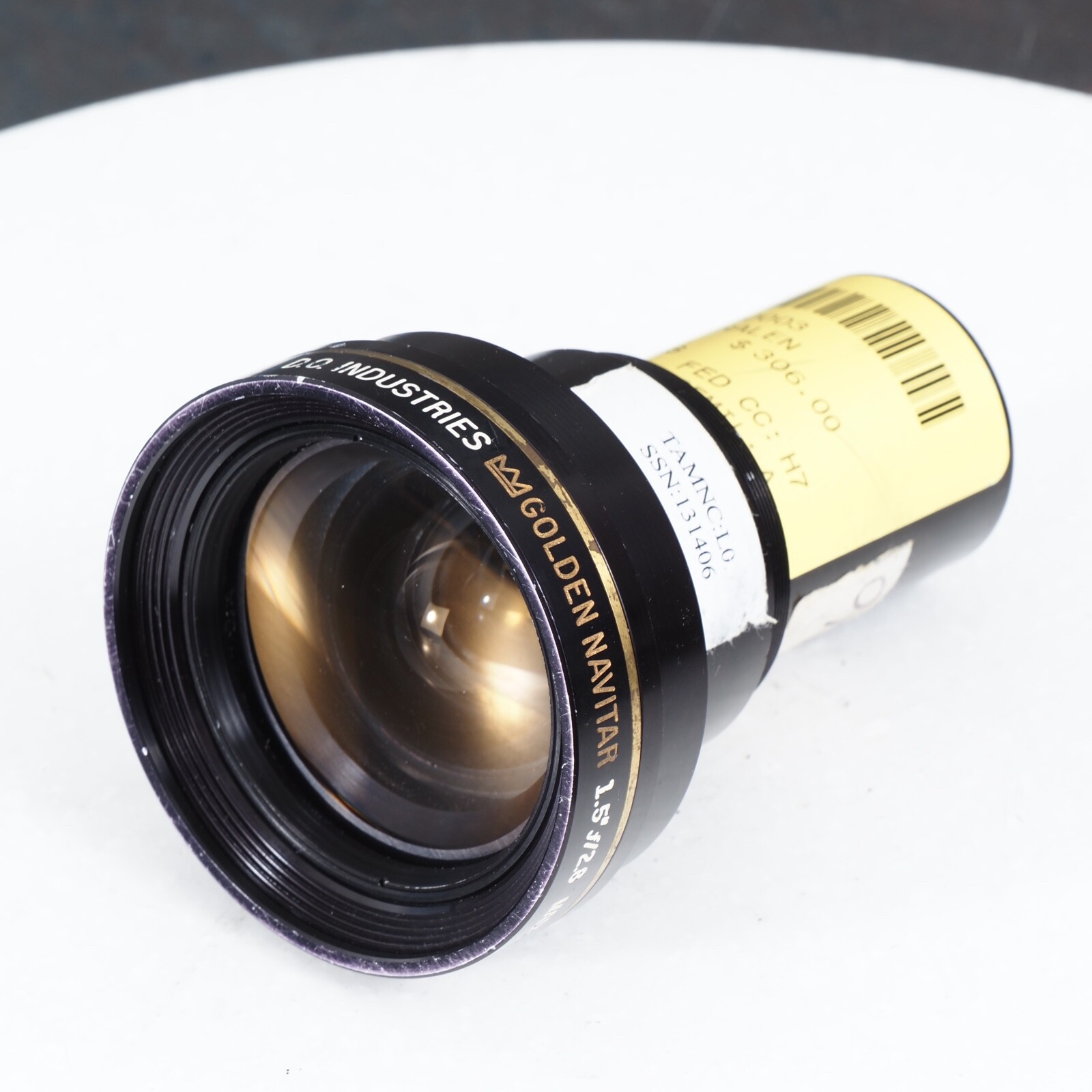 ^ Golden Navitar 1.5" [38mm] f/2.8 Projection Lens [AS IS Read] | eBay