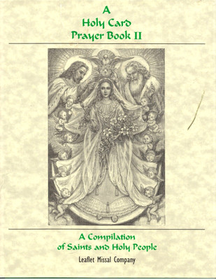 Holy Card Prayer Book 2 Saints and Holy People Leaflet Missal Company ...