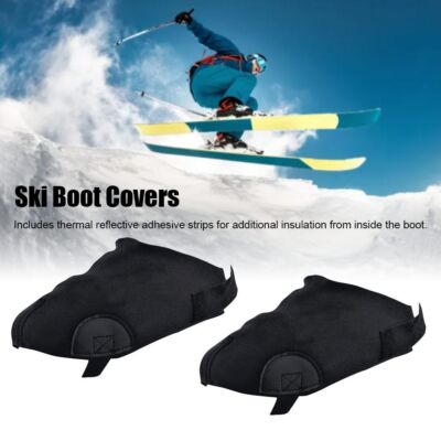 Anti-Slip Ski Boot Covers Snowproof Snow Shoes Cover Skiing Boot Glove ...