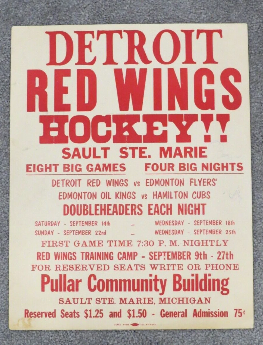 Red Wings Gordie Howe Poster