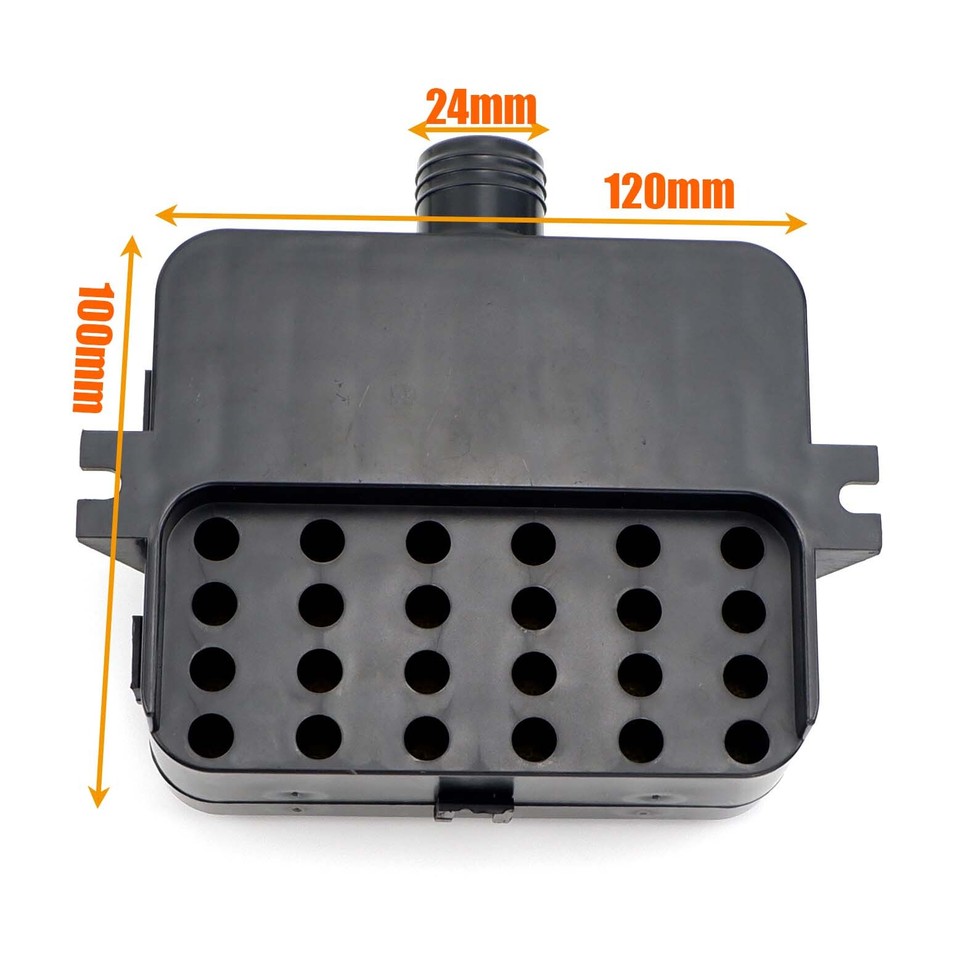 25mm Upgraded Filter Silencer Air Diesel Heater Intake For Car Truck ...