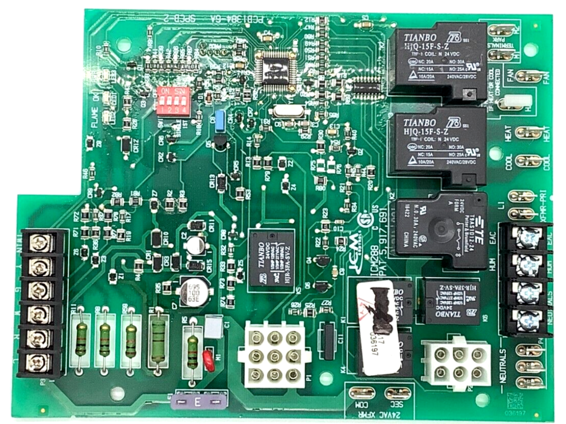 ICM288 Furnace control board for Rheem, Ruud, 62-24084-02 - 62-24084-82 ...