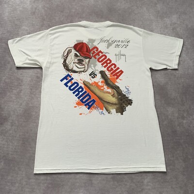 2012 Guy Harvey Georgia Bulldogs Vs Florida Gators Shirt Size M ...