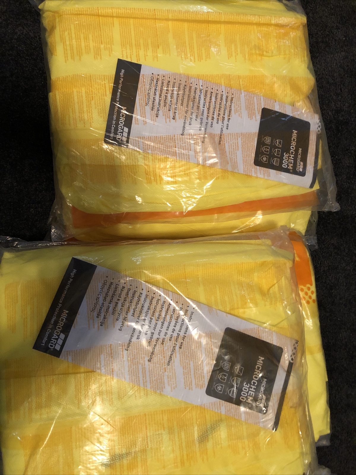 Microchem 3000 Coverall & Hood - Chemical Suit X-Large | eBay UK