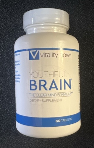 Vitality Now Youthful Brain Memory The Clear Mind Formula - 60 Tablets ...