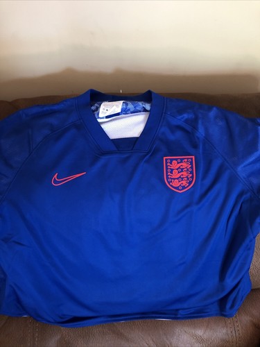 Nike England Reversible Short-Sleeve Soccer Jersey TOP Loose NWT Size ...