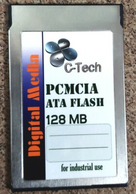 128MB ATA Flash PC Card (PCMCIA) | eBay
