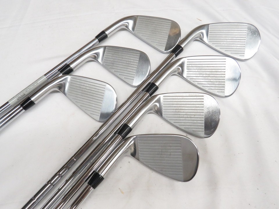 Used Titleist T350 Iron Set 5-PW+48* TT AMT Red S300 Stiff Flex Steel ...