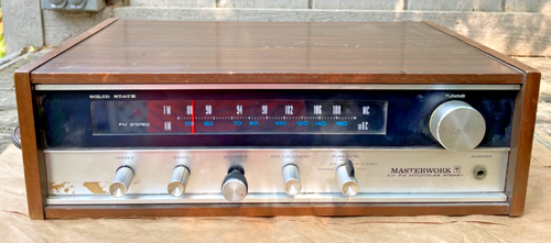 Masterwork Multiplex AM FM Stereo Receiver M-4800 sold for parts or ...
