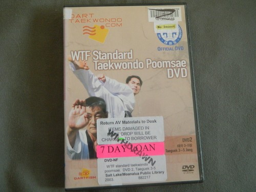 WTF Standard Taekwondo Poomsae DVD | eBay